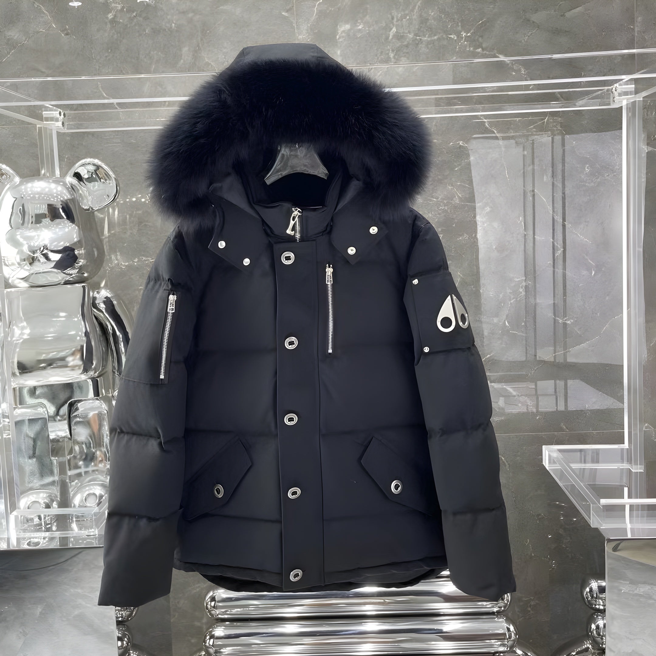 MK Jacket in Black – Repz Plug